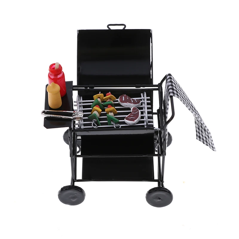 Dolls & Miniatures Art & Collectibles Dollhouse Miniature BBQ Grill I ...