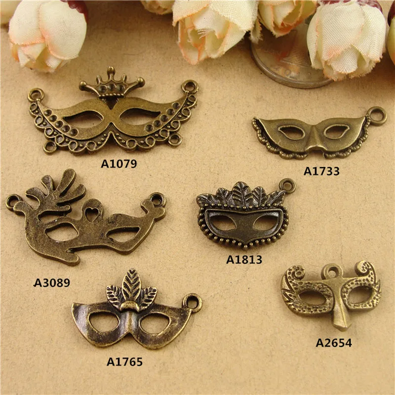 Handmade jewelry materials wholesale Zakka retro ancient bronze crown ...