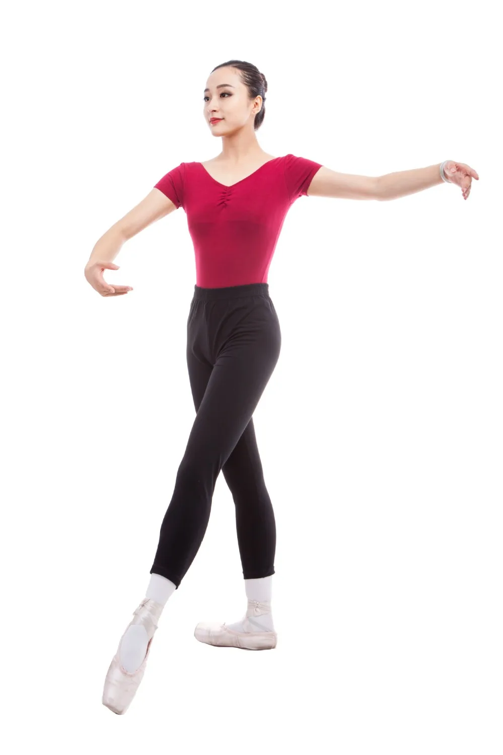 Black-Ballet-Pants-Dancing-Costume-Cotton-Compression-Leggings-Dancing ...