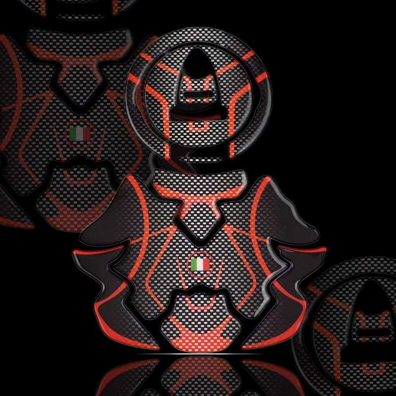 KODASKIN Motorcycle Gas Cap Fuel Tank Pad Sticker Protection for DUCATI ...