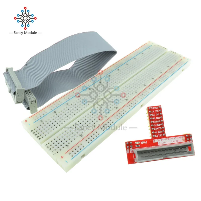T Typ GPIO Extension Board für Raspberry Pi 2 B Kits Breadboard 26 Pin ...