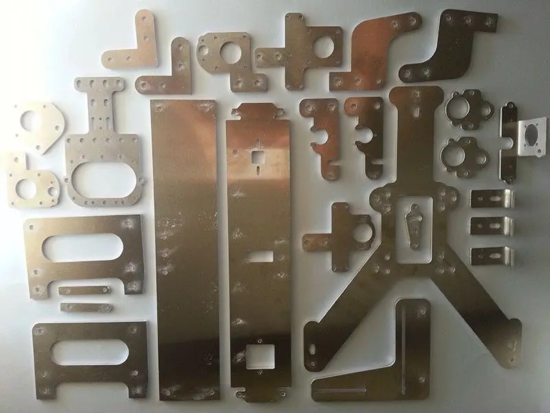 Reprap MendelMax 2.0 placas completo set/kit (perforado y doblada) para ...
