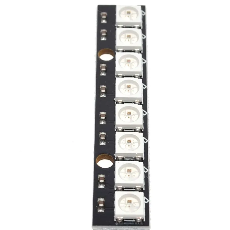 8 channel WS2812 5050 RGB LED lights built-in full color-driven ...