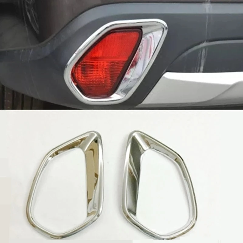 Car-Front-Rear-Fog-Light-Lamp-Frame-Cover-Trim-Car-Sticker-Plates-For ...