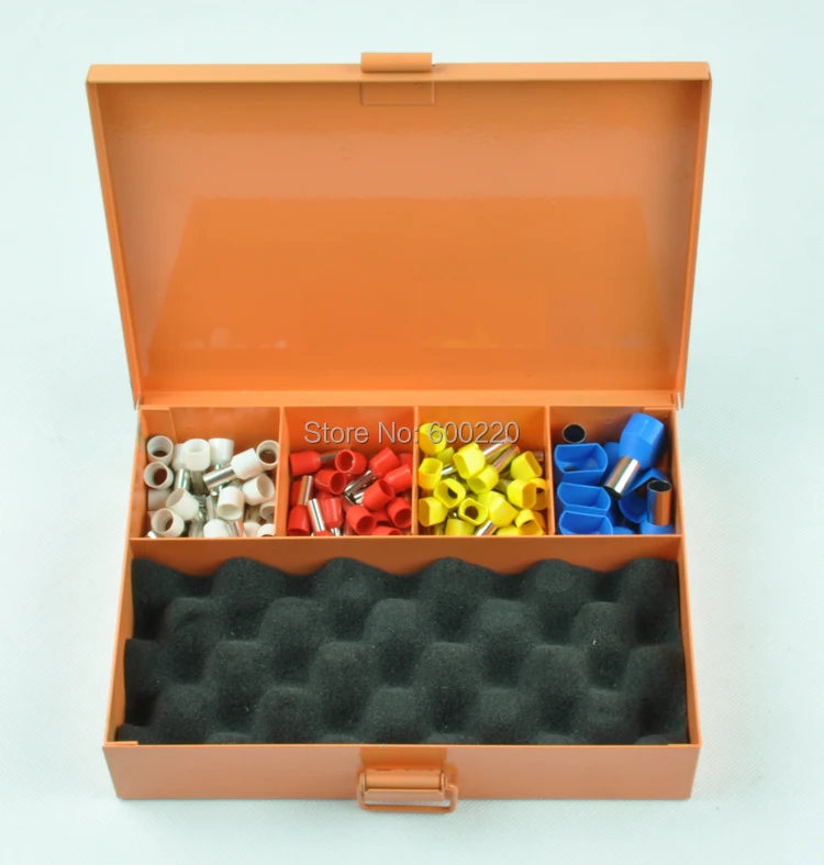 Metal-box-with-cable-ferrules-for-sorting-crimper-replaceable-die-sets ...
