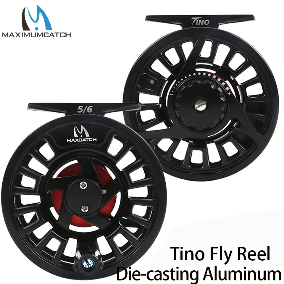 Maximumcatch Maxcatch Die casting Aluminum Fly Fishing Reel Right and ...