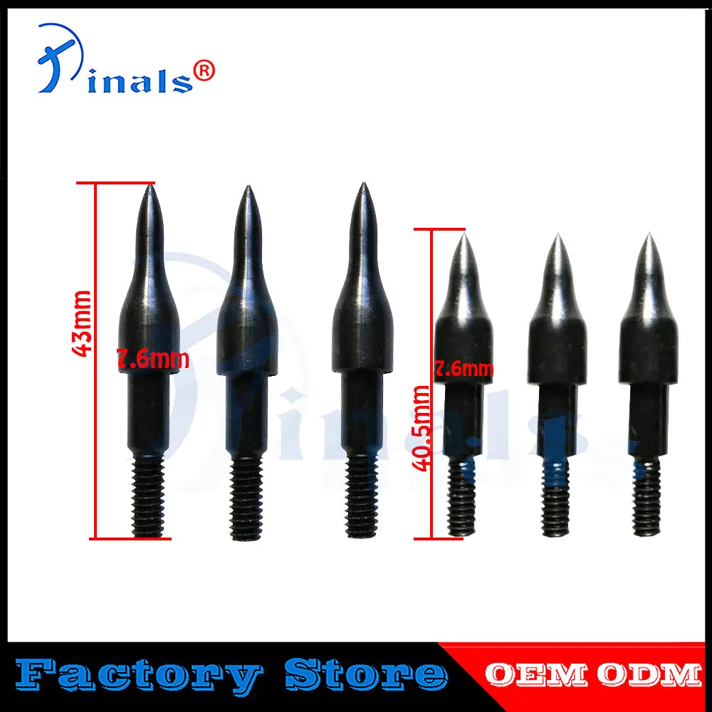 Carbon Arrow Tips Field Points Arrow Head 100 Grain For Id 6.2mm Od 7 ...