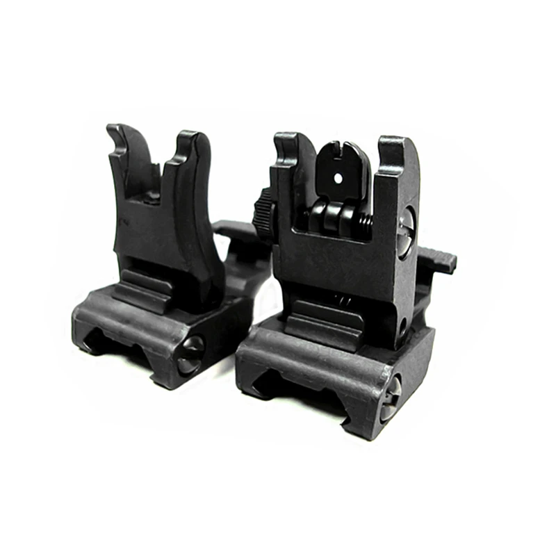 One Pair Tactical Front and Rear Sight for AR 15 M16 Flat Top Rifles ...