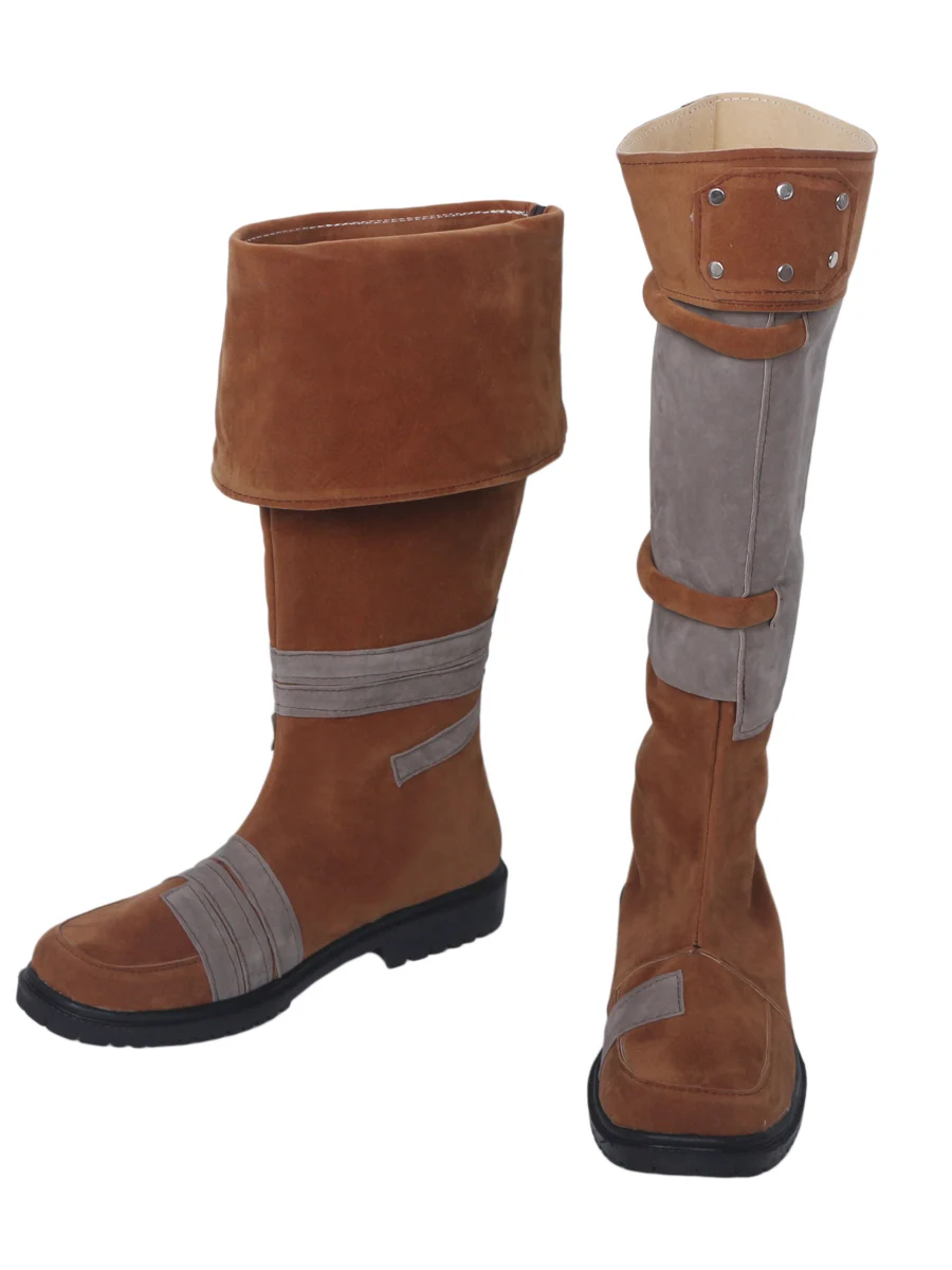 Games Fallout Preston Garvey Cosplay Boots Shoes - AllCosplay.com