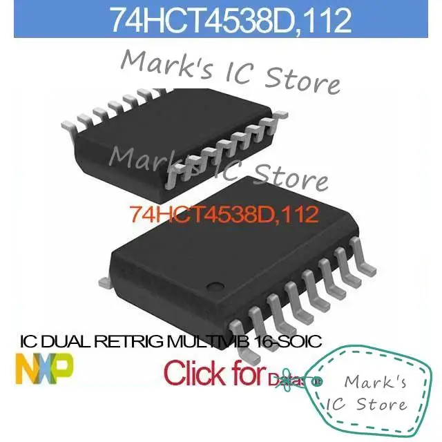 74HCT4538D,112 IC DUAL RETRIG MULTIVIB 16 SOIC 74HCT4538D,1 74HCT4538 ...