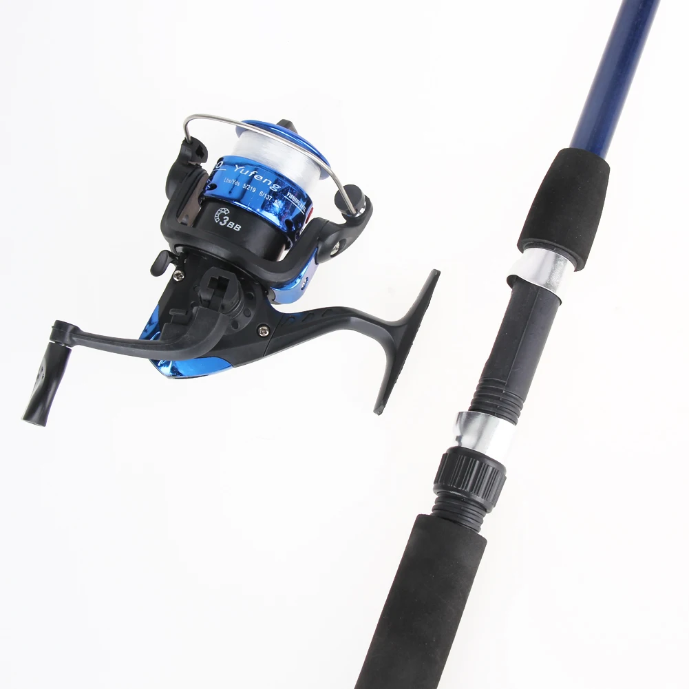 Outdoor Fishing Tool Set Compelet Starter Junior Beginner Fish Rod Reel ...