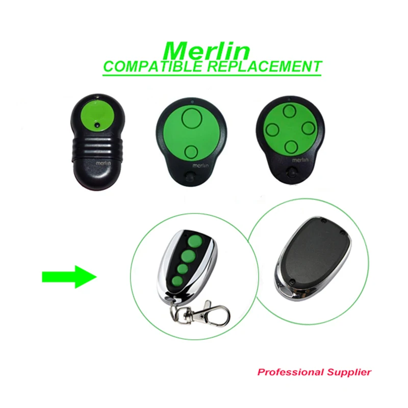 Merlin M832 M842 M844 Garage Door 230t 430r Replacement Remote Control ...