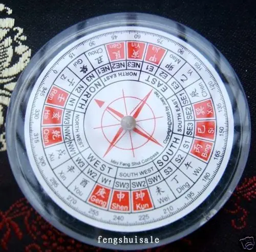 Chinese Feng Shui Luo Pan Compass/English Luo Pan-in Figurines ...