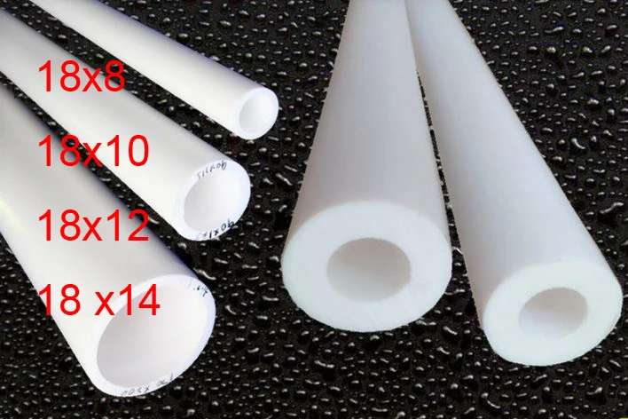 18mm-od-10mm-8mm-12mm-14mm-id-PTFE-pipe-F4-Tubing-polytef-straight-pipe ...