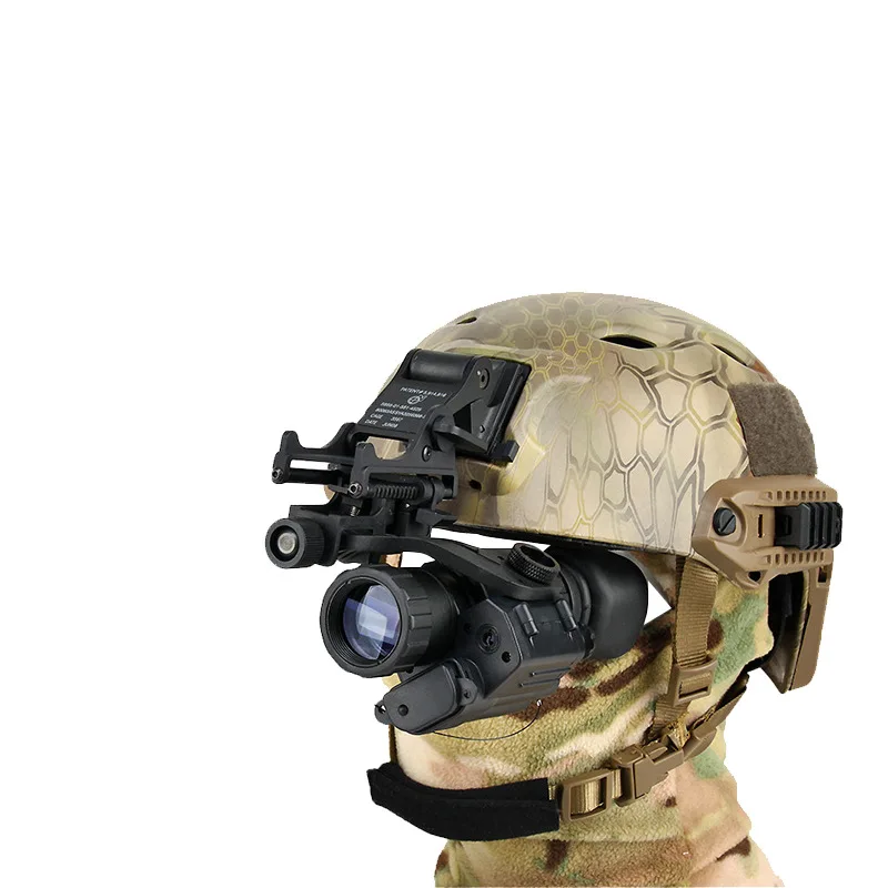 Airsoft Tactical Helmet Mount Kit Night Vision Goggle Rhino NVG PVS-7 ...