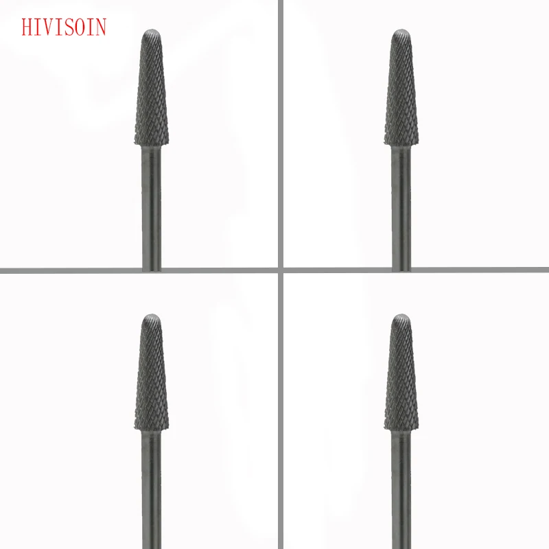 HIVISOIN Carbide Nail Drill Bit Cone Bit F (Silver)|drill bit|cone ...