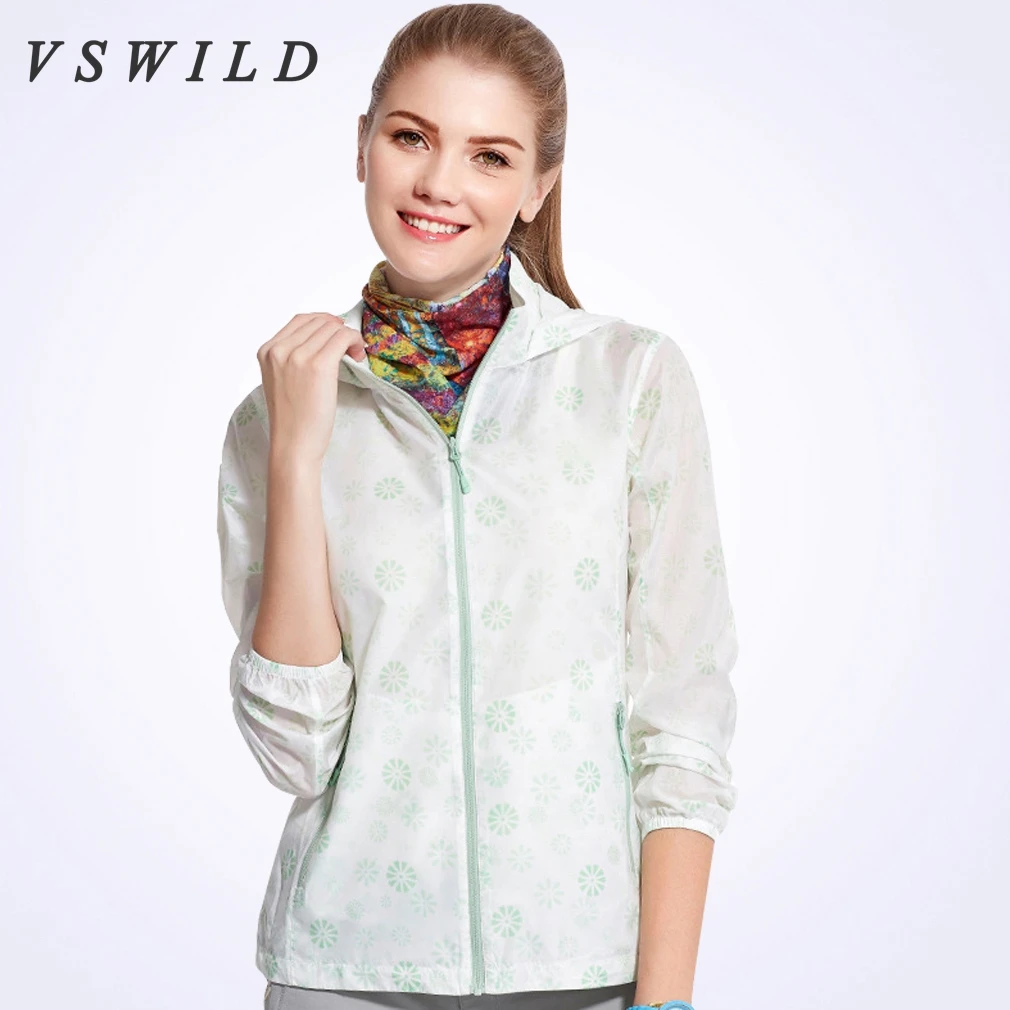 Summer Outdoor Women Skin Jacket Ultralight Sun Protection Waterproof ...