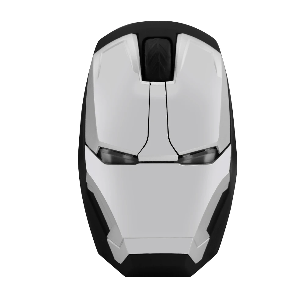 CHYI 2.4GHZ Silent Wireless Mouse Avengers 3 Infinity War Iron Man ...