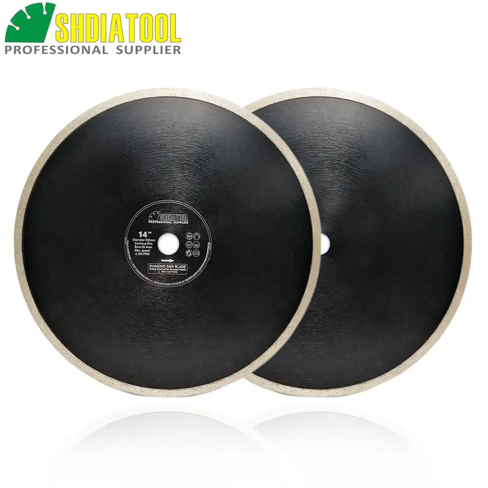 SHDIATOOL 2pcs Dia 350mm/14 SHDIATOOL 2pcs Dia 350mm/14