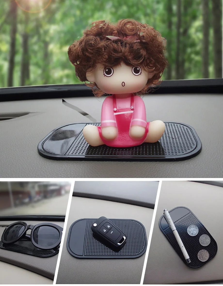 Противоскользящий коврик для приборной панели автомобиля, для телефона ...