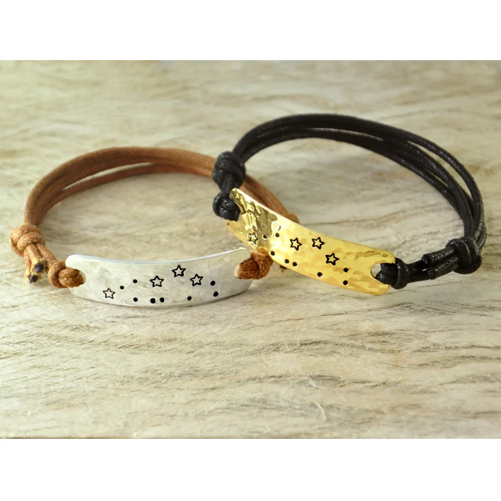Personalized Zodiac Bracelet Capricorn Constellation Bracelet Capricorn