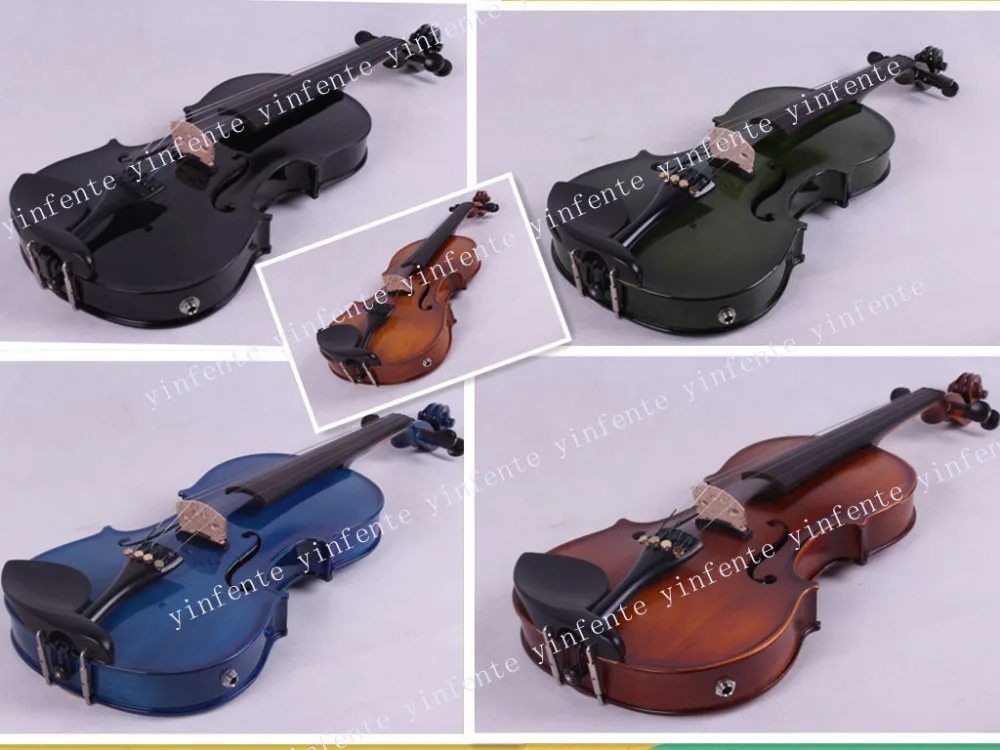 new ONE black 5 string 4/4 Violin Electric Violin Acoustic Violin Maple ...
