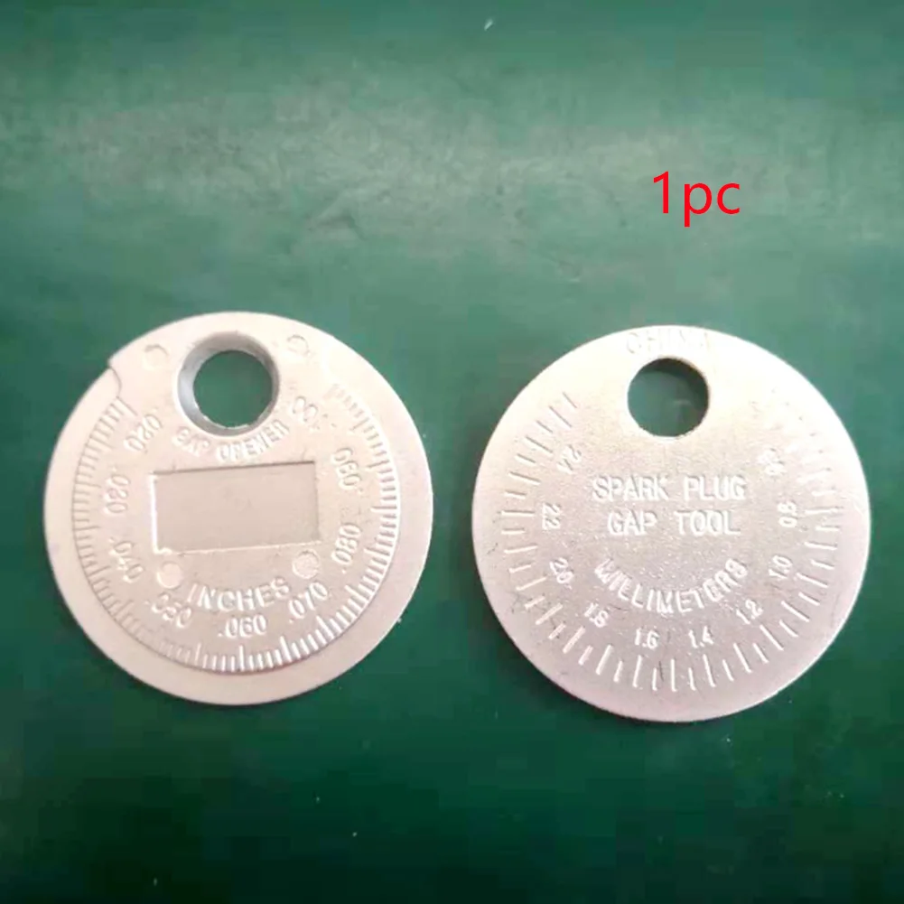 New Durable Gap Gauge Tool Measurement Coin-Type 0.6-2.4mm Range Spark ...