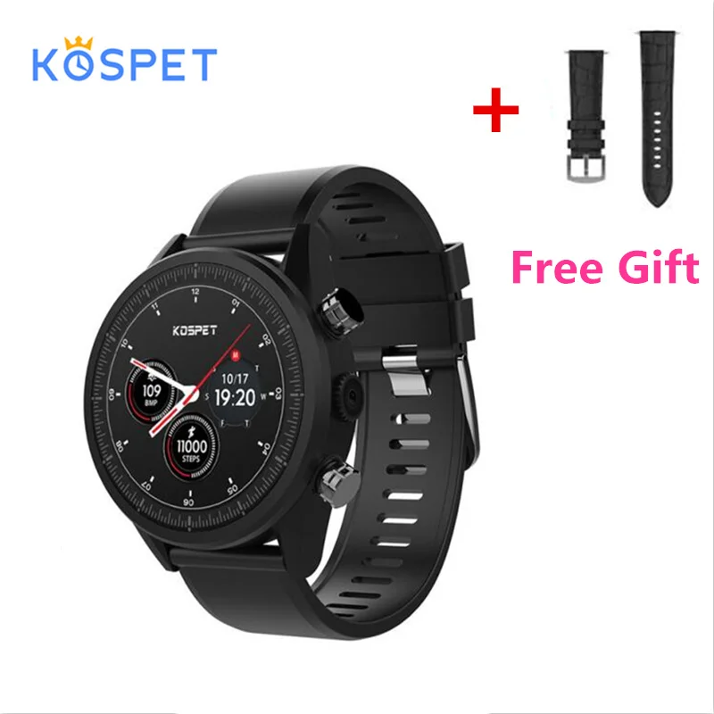 Kospet Hope 3g+ 32G 4G-LTE Smartwatch Phone 1,39 'IP67 wifi gps/ГЛОНАСС ...