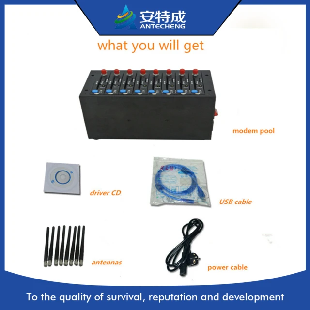 Купить фабрика по USB смс 8 порты и разъёмы сетях GSM модем wavecom для ...