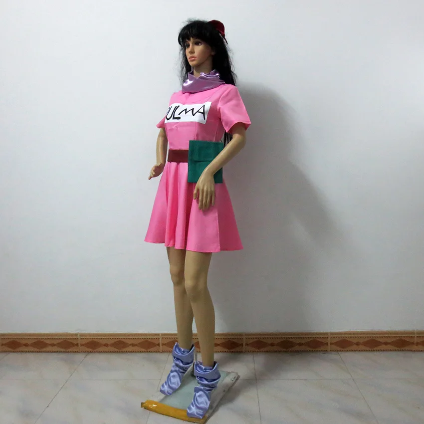 Dragon Ball Z Buruma Cosplay Bulma Halloween Uniform Outfit Cosplay ...