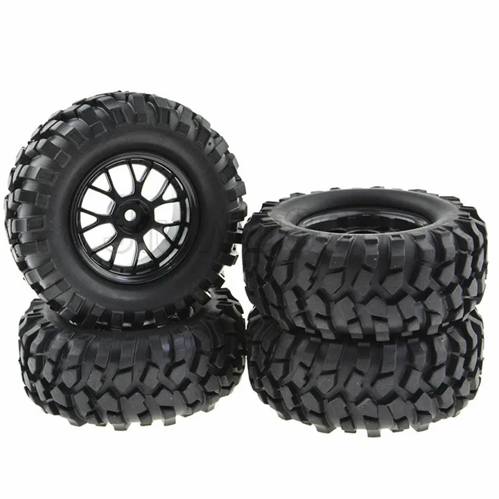 4 Colors Y Spoke Plastic Wheel Rims RC 1/10 Scale Car Off Road Gravel ...