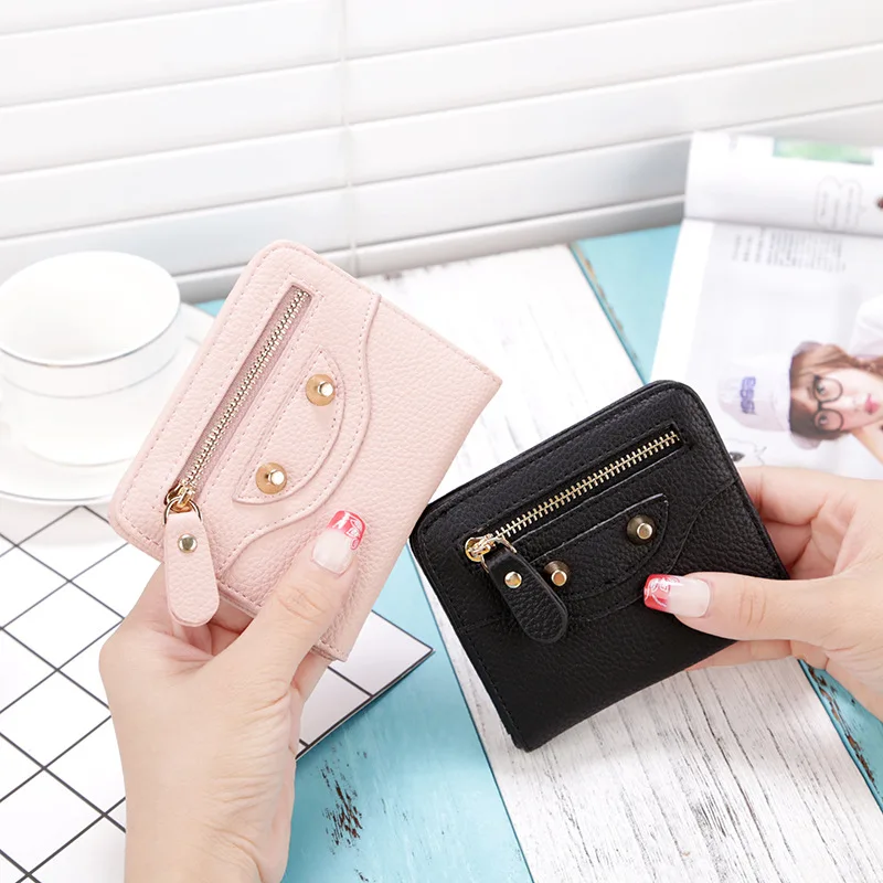 2018 New Mini Fashion Korean Ladies Small Cute Wallet Women Short ...