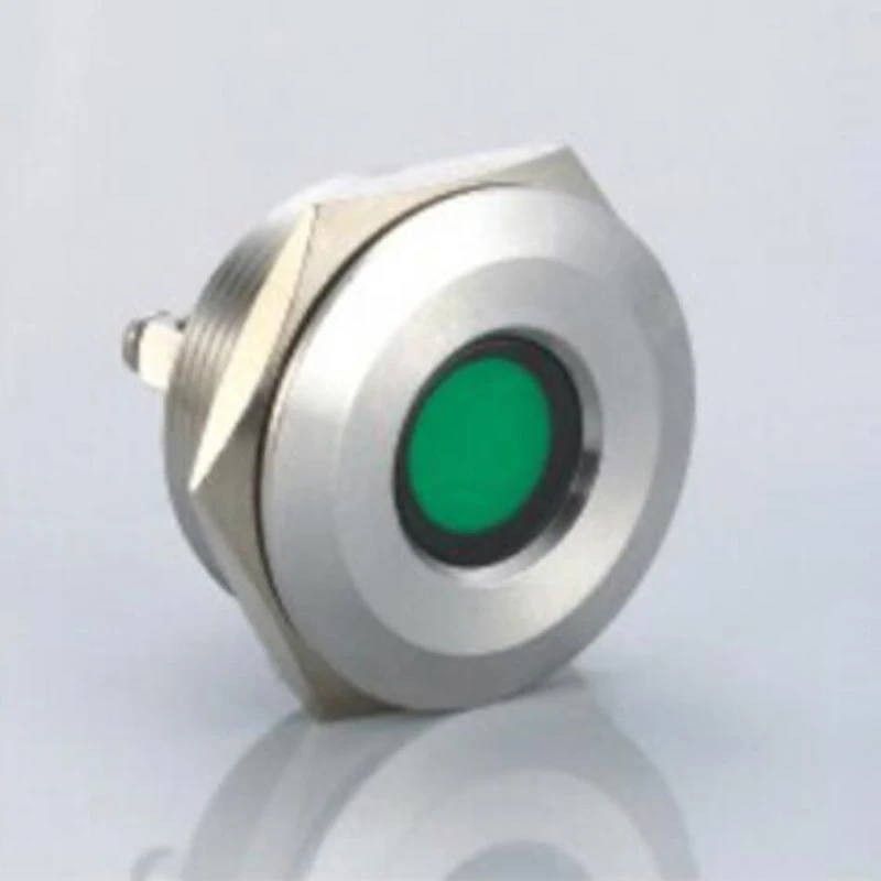 5pcs packing 30mm screw type smart LED indicator lights waterproof IP67 ...