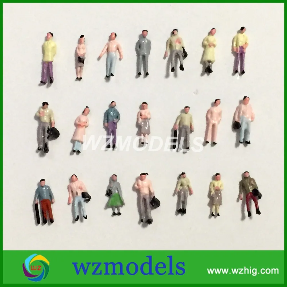 200X High quality Architecture Model Figure 1;200 Painted Miniature ...