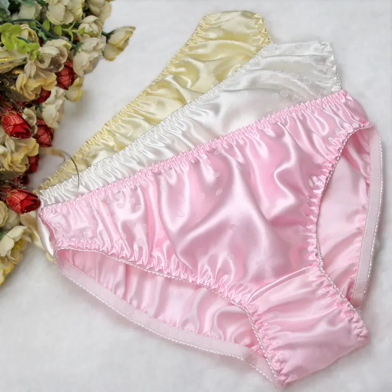 100% Mulberry Silk Women Double Faced Silk Panties Sexy Pure Silk ...