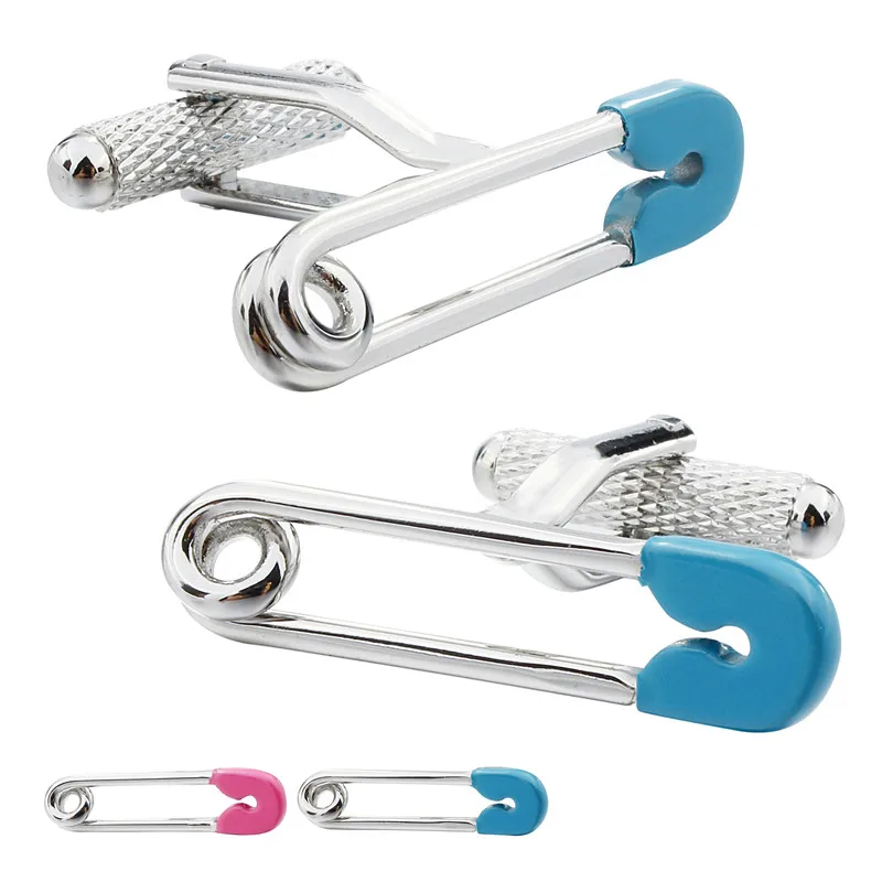 HAWSON-Funny-Cufflinks-Safety-Pin-Shape-High-Quality-Designer-Cuff ...