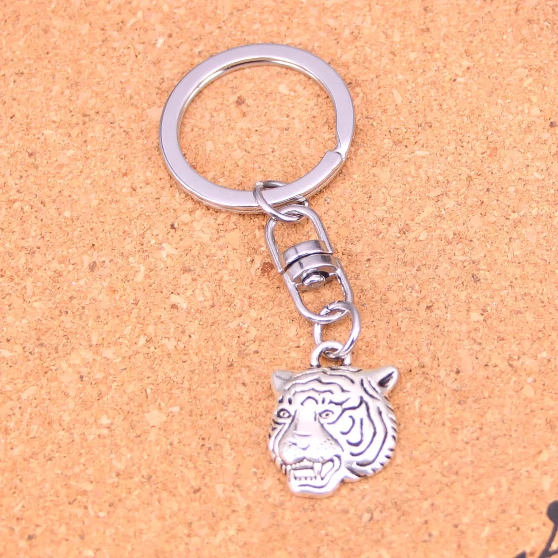 20pcs Tiger Head Keychain Novelty Gadget Trinket Souvenir Christmas ...