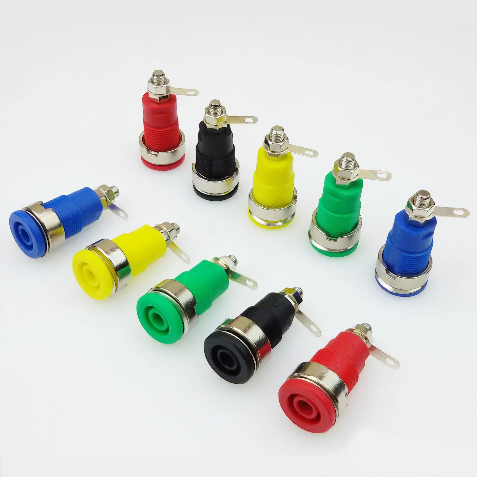 5pcs 4mm Binding Post Banana Plug Jack Safety Panel Socket Bs4301 ...