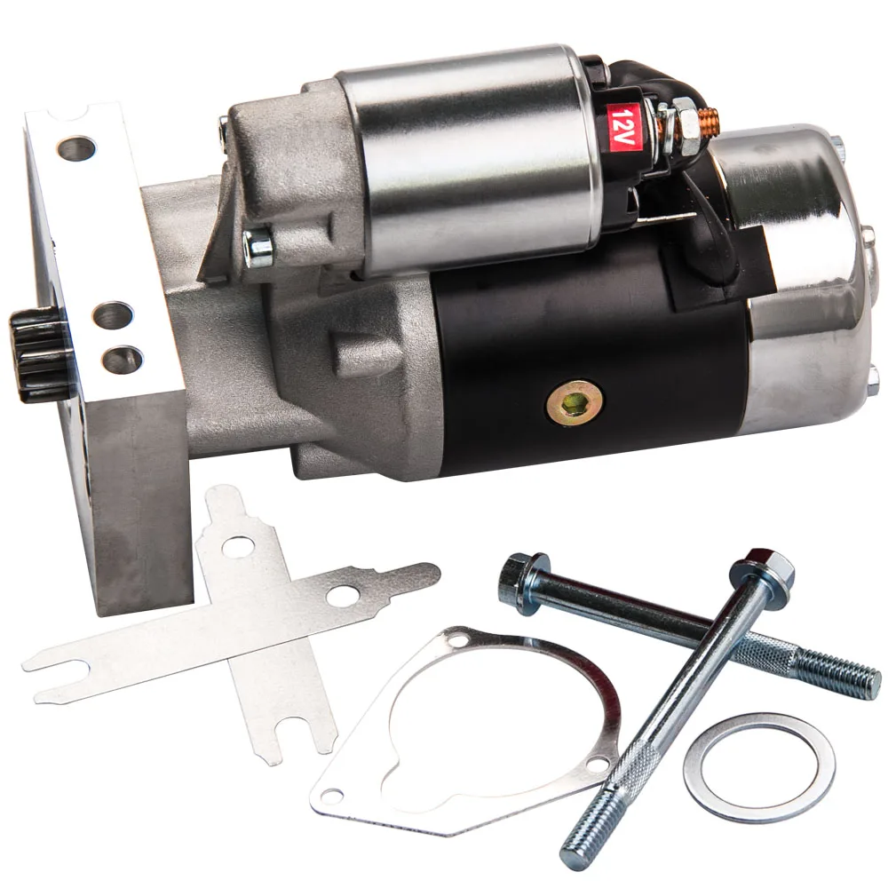 New Mini Starter fit Chevrolet Chevy 168 153 Tooth V8 High Torque SBC ...