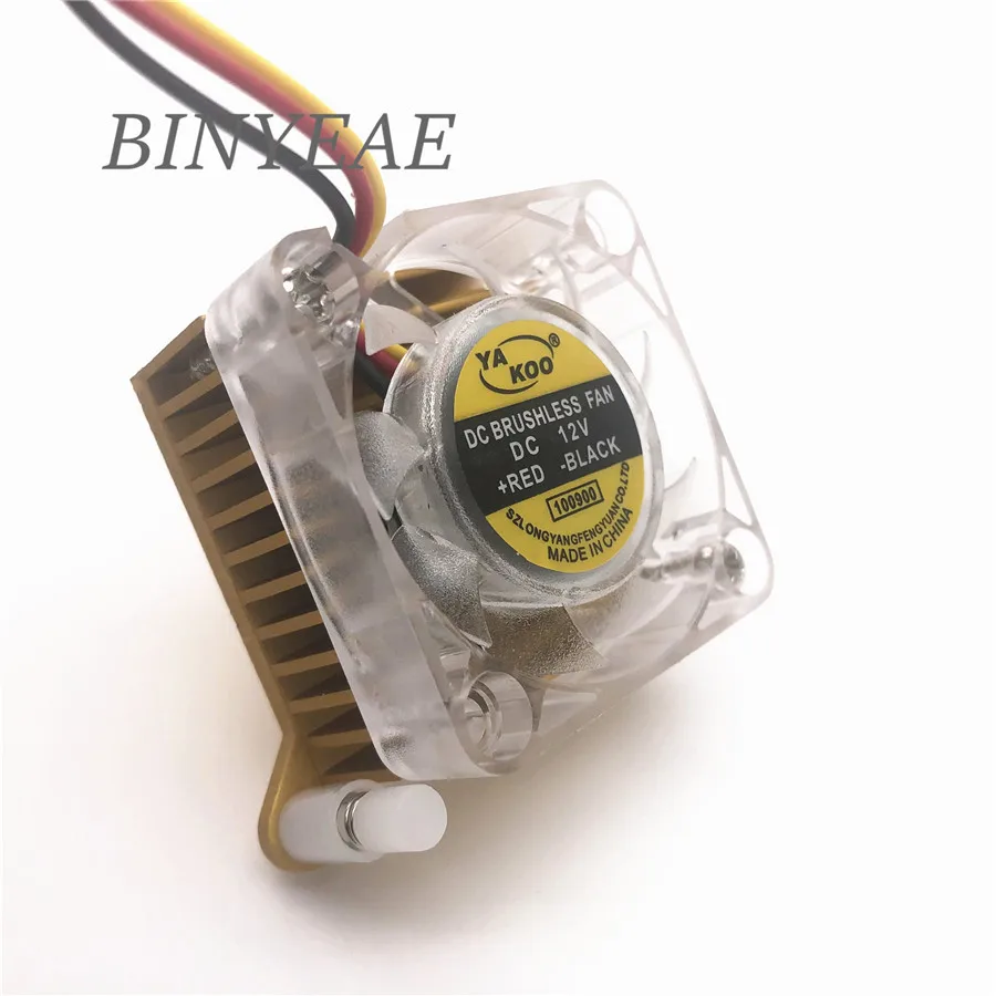 NEW-DC12V-40mm-40x40x25mm-4010-Fan-Graphics-Card-Fan-with-Heat-Sink ...