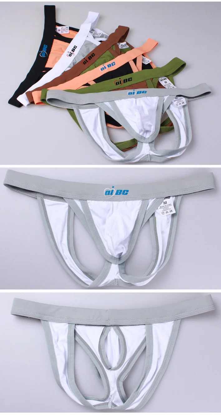 Aibc Jockstrap Gay Men Underwear Backless Pouch Bulge Mens Thongs ...