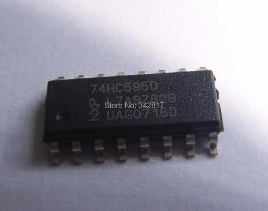 74HC595D 74HC595 IC SHIFT REGISTER 8BIT 16SOIC 10pcs|register|ic ...