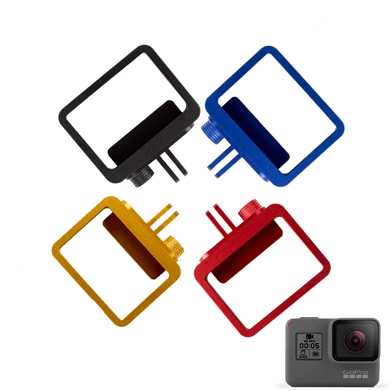 Gopro hero 5 frame da liga de alumínio lado padrão proteja shell duro e ...