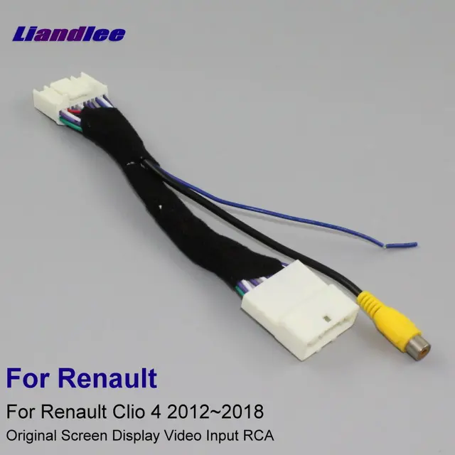 24 Pins Car Original Screen Connector Wire For Renault Clio IV (4) 2012 ...