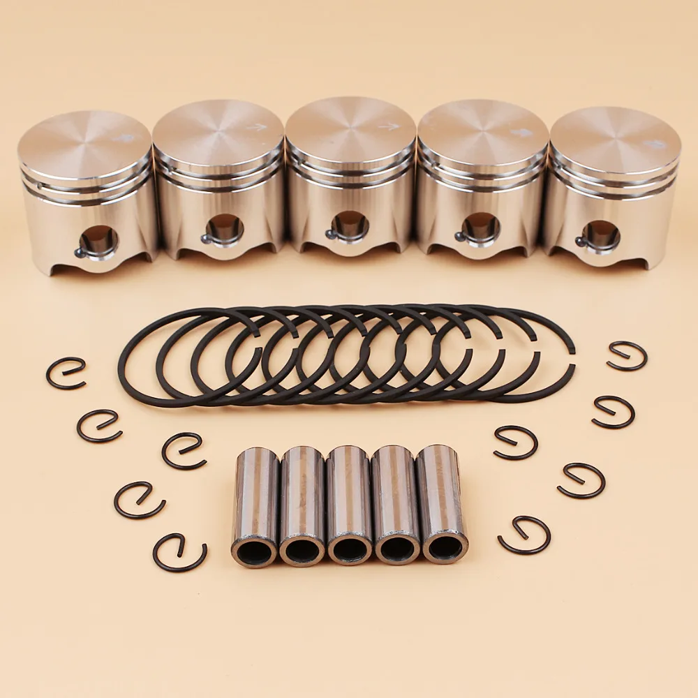 5Pcs/lot 35mm Piston Pin Rings Kit For STIHL FS120 FS120R FS300 BT121 ...