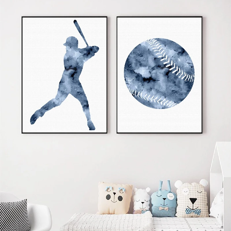Baseball Canvas Art