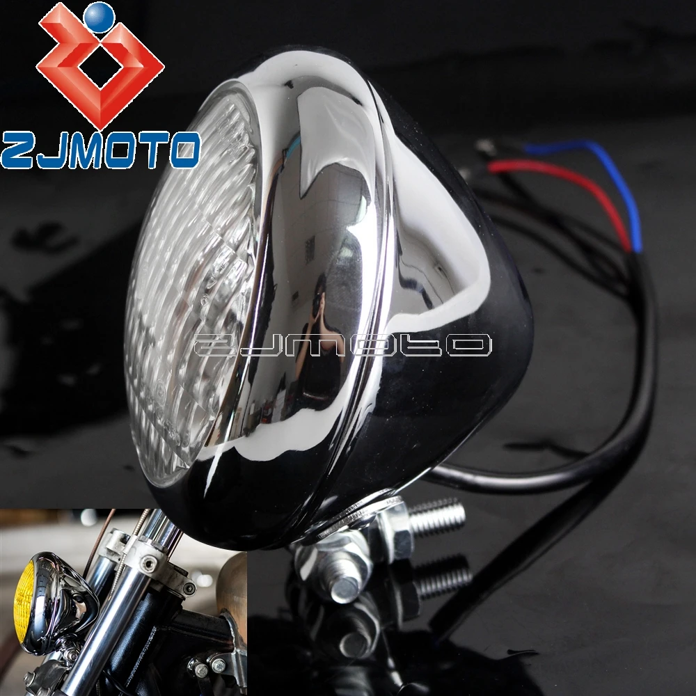 Chopper Headlight Motorcycle | Custom Motorcycles Headlight | Led ...