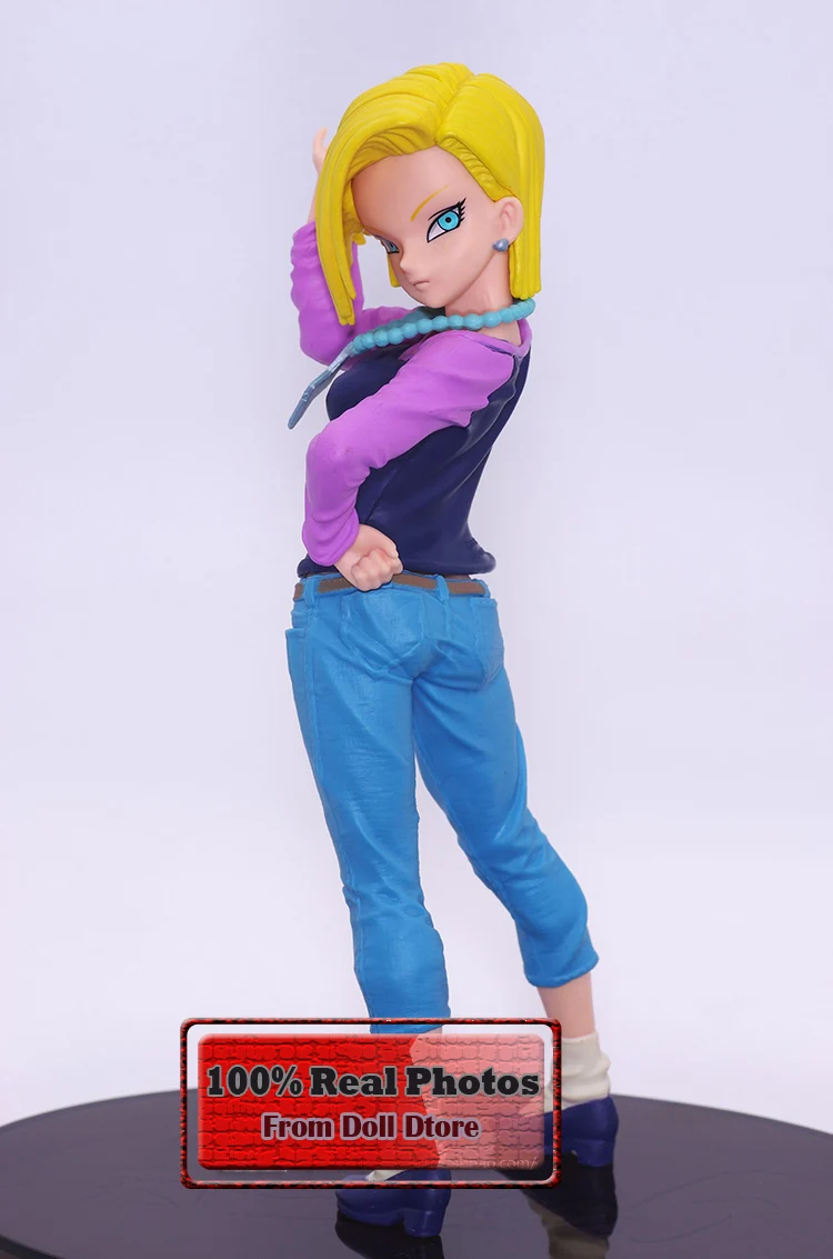1/12 Japanese anime figure Android 18 lazuli Dragon Ball Z SCultures ...