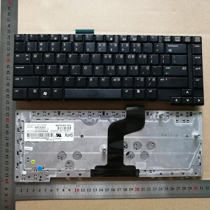 Novo teclado para laptop hp compaq, 6730b, 6735b, 6535b, 6730p, 6530b ...