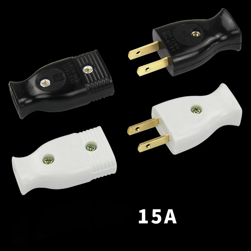 10pcs Extension Cords On Two Flat Pin Connectors Supporting Male And ...